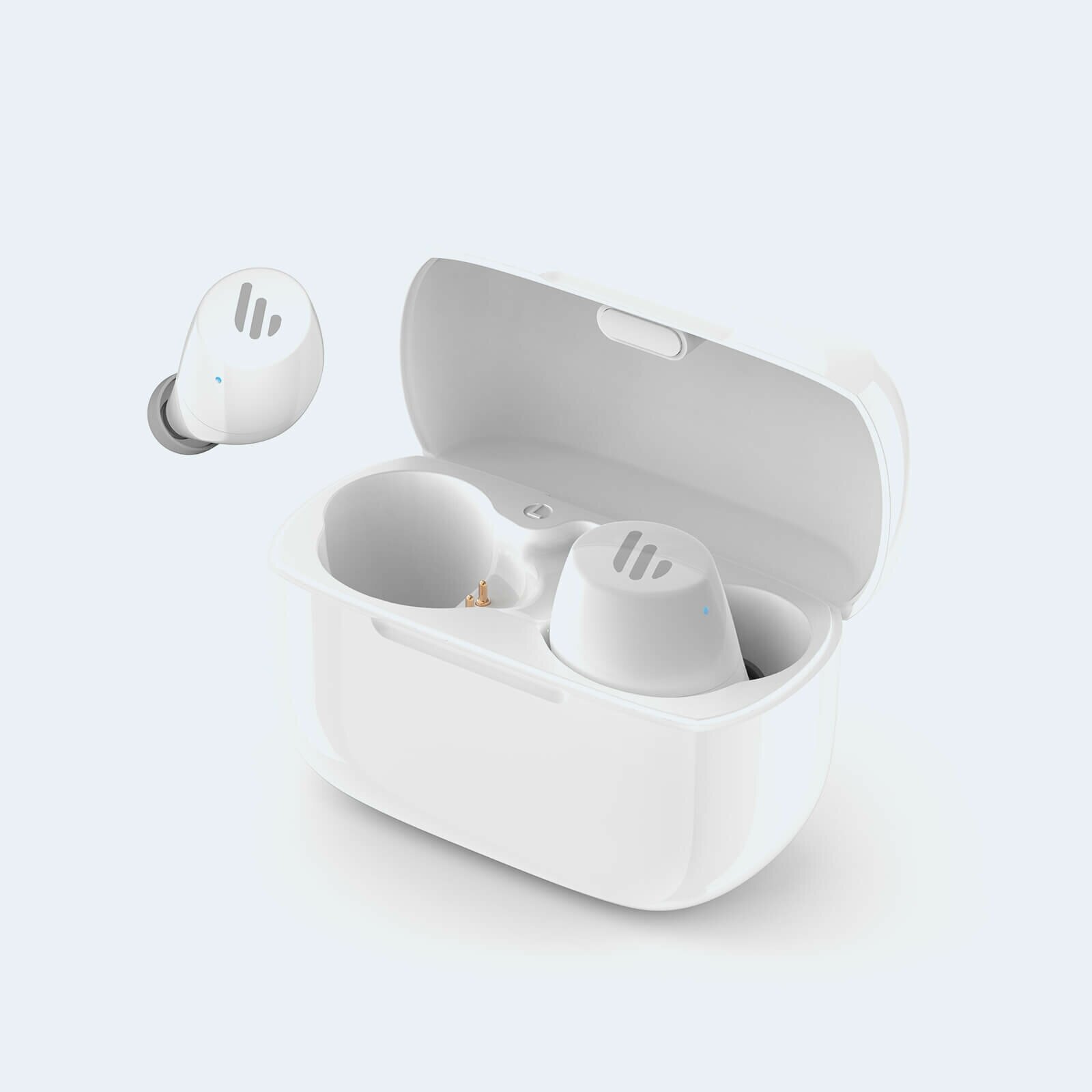 Гарнитура вкладыши Edifier TWS1 белый беспроводные bluetooth в ушной раковине