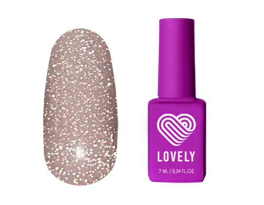 LOVELY DIAMOND NUDE гель-лак DN02 МЛ