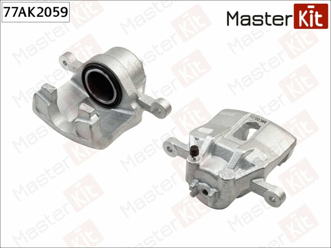 Тормозной суппорт передний левый Hyundai ACCENT MC 2005-2010 Kia RIO II JB 2005- MasterKit арт. 77AK2059