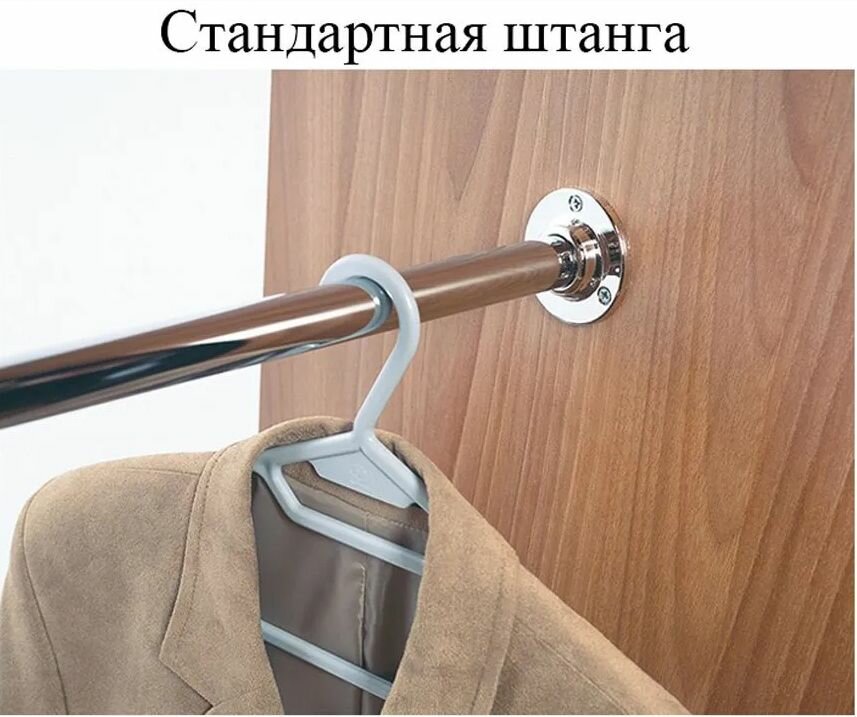 Шкаф-купе Смарт-3, 110*220*60, белый гладкий, серебро матовое, 2 зеркала, платье/белье — фото 1