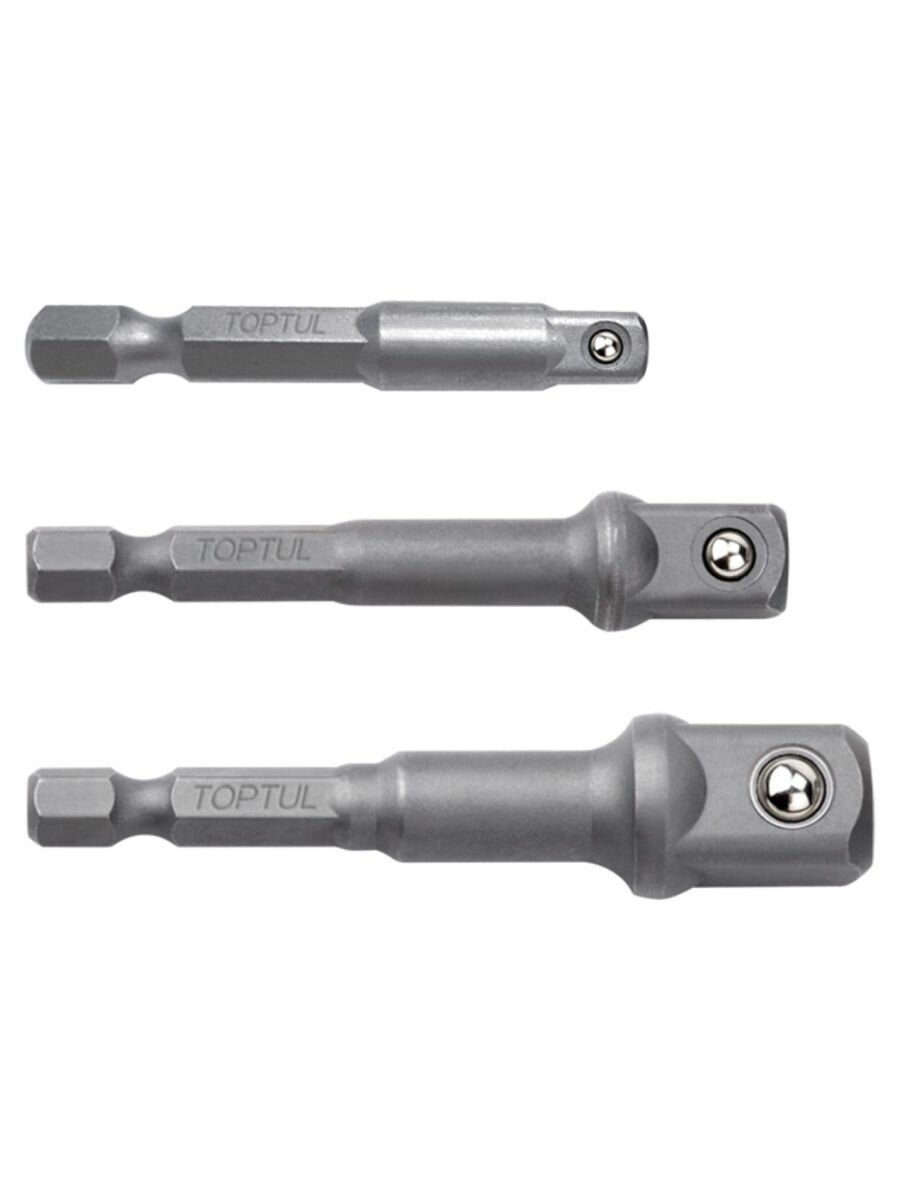 TOPTUL Набор переходников 1/4" 3/8" 1/2" GAAR0301