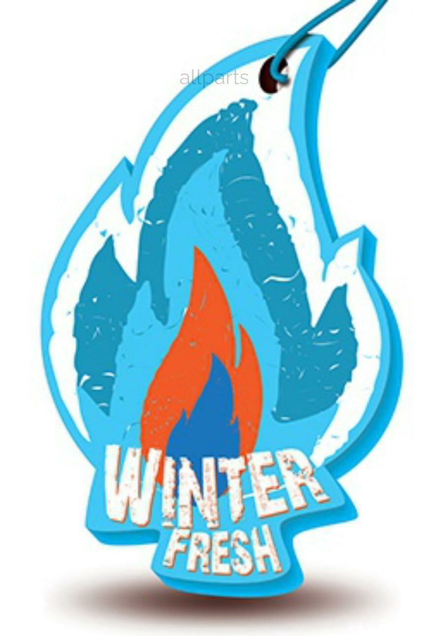 AVS A78547S ароматизатор! fire fresh аром. winter fresh/ зимняя свежесть бумажные\