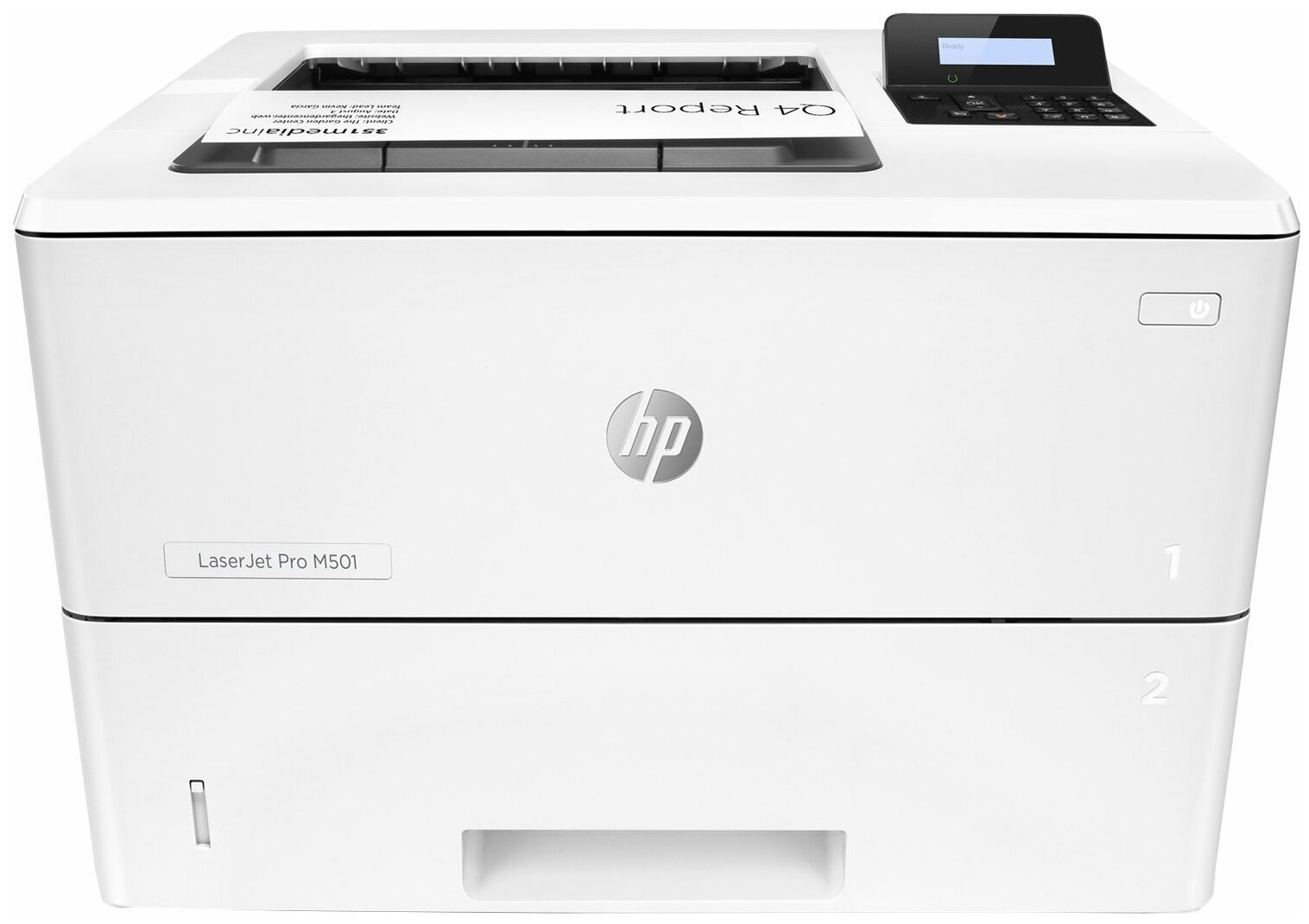 Принтер HP LaserJet Pro M501dn белый (j8h61a)