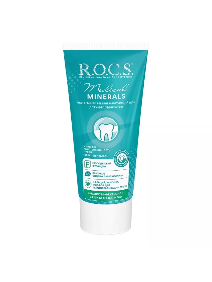 Medical minerals гель реминерализирующий