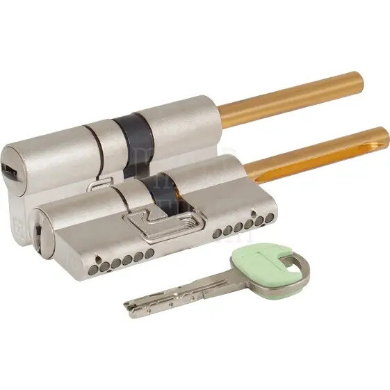 Цилиндровый механизм Mottura (Моттура) под вертушку (дл. шток) C48P413101C5 (72 мм/36+10+26) никель