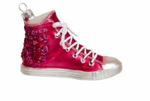 Игрушка на елку Кеды 11.5см красные