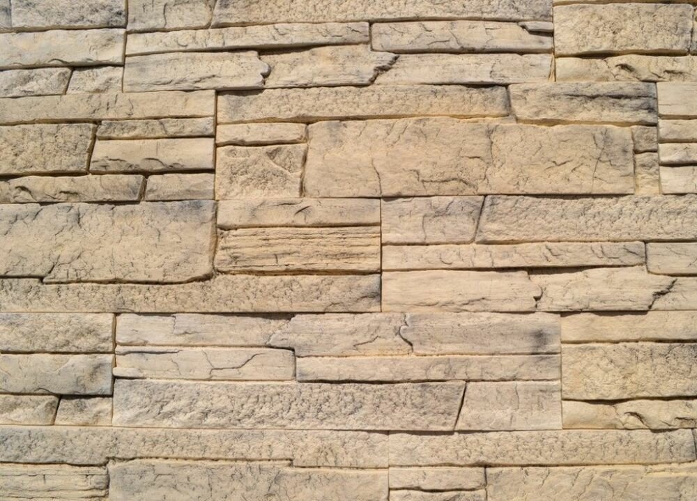 Искусственный Камень Русский Камень Сланец Классический Крит Артикул 02.13 Ш37хВ9.3 см 1м2.