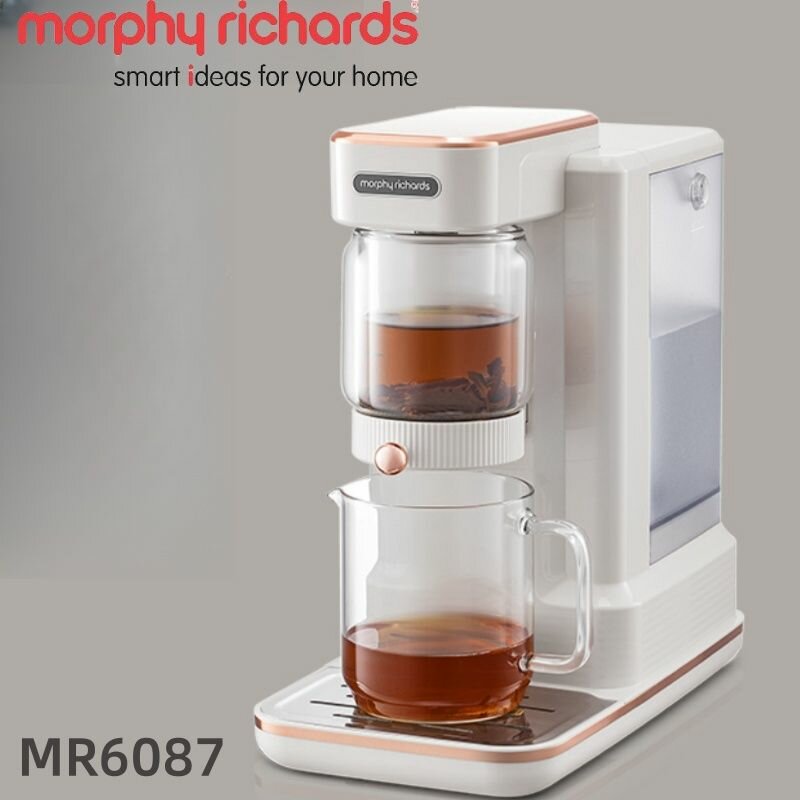 Morphy Richards Электрический чайник MR6087, белый, бежевый
