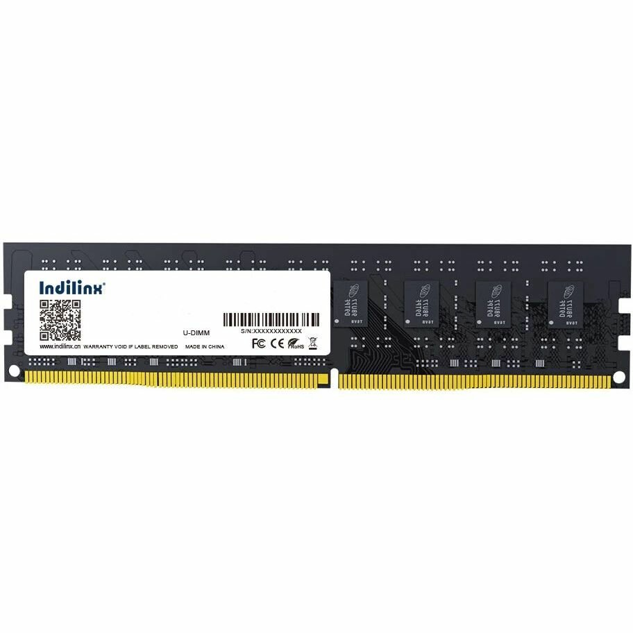 Модуль оперативной памяти Indilinx Память DDR 5 DIMM 16Gb 4800MHZ 1.1V CL40-40-40 (IND-ID5P48SP16X)
