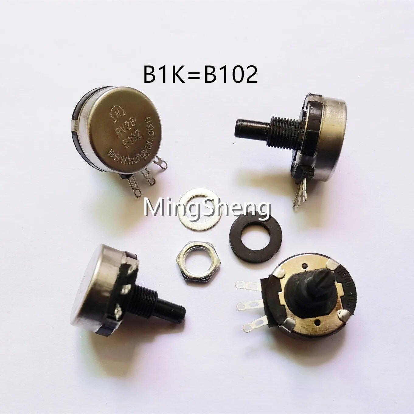 Потенциометр MaXueZhong RV28P WH30 4.7K B472 4K7