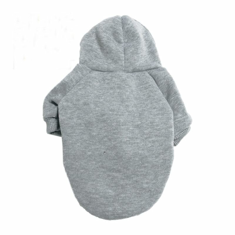 1 толстовка с капюшоном для домашних животных-серый-XXL WHMM