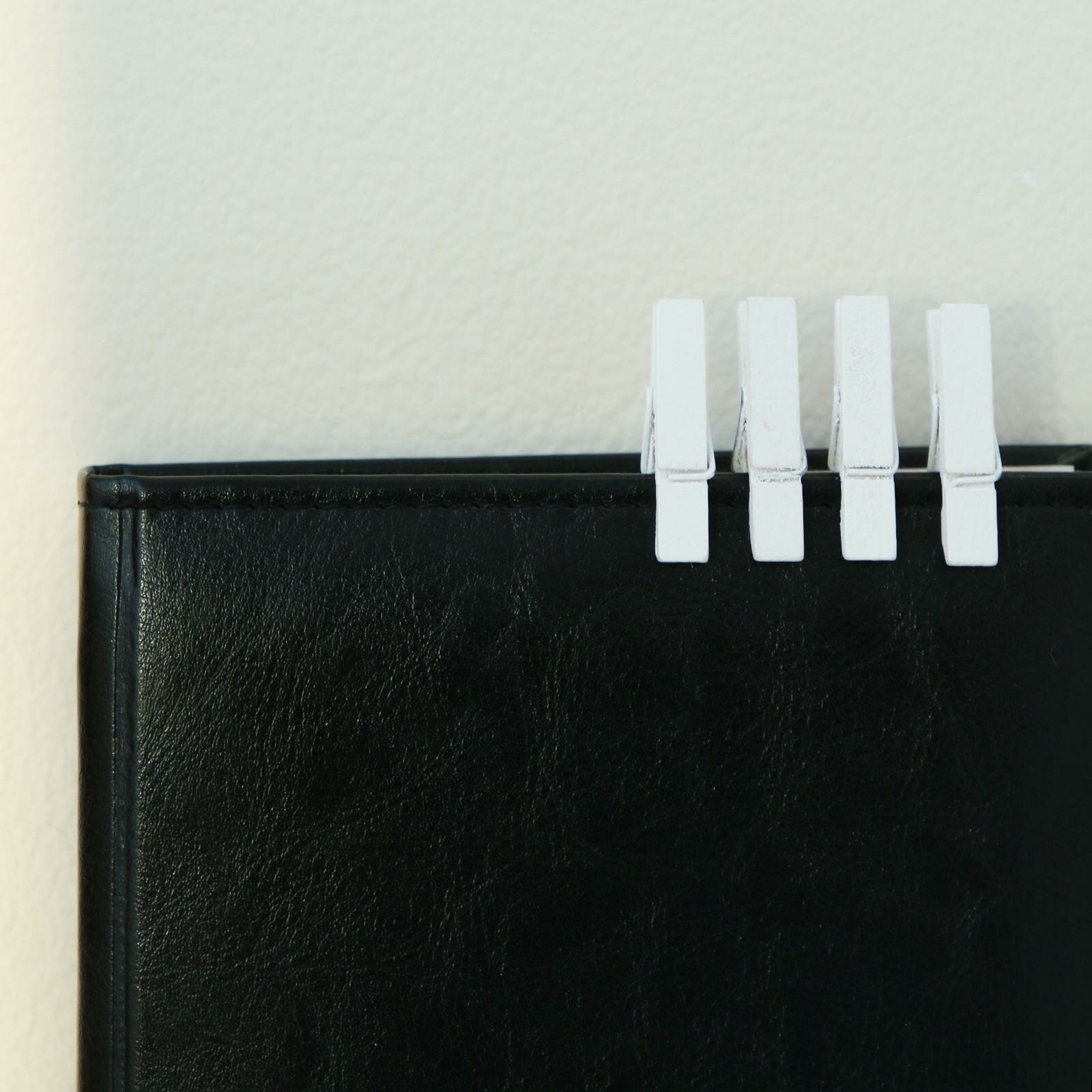 Набор прищепок Школа талантов для декора 50 шт, белые, 3,5 см