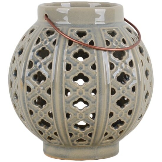 Фонарь под свечу Garden Light керамический YSE-712-B-643C