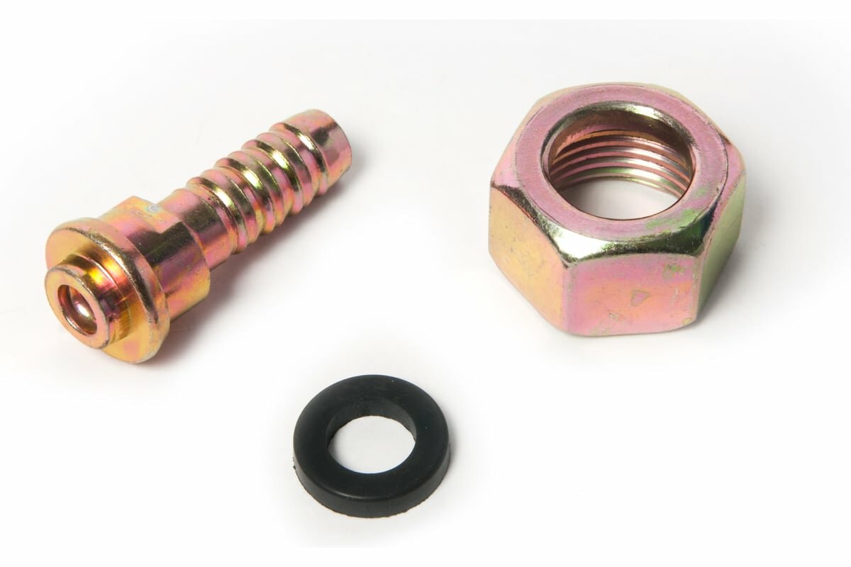 Ниппель с гайкой и прокладкой на пропановый баллон (3шт)