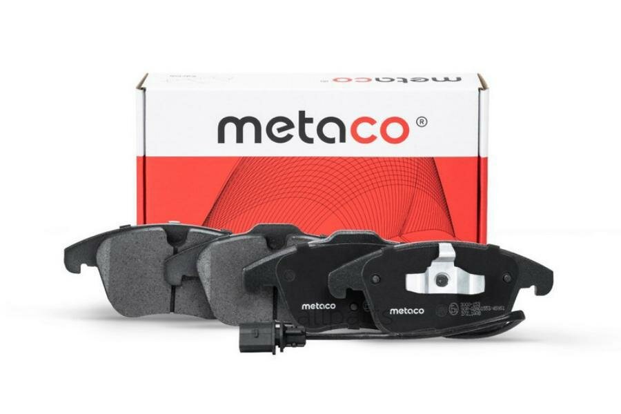 METACO 3000-153 Колодки тормозные передние к-кт Audi A4 [B8] (2007-2015), Audi A5/S5 [8T] Coupe/Sportback (2008-2016