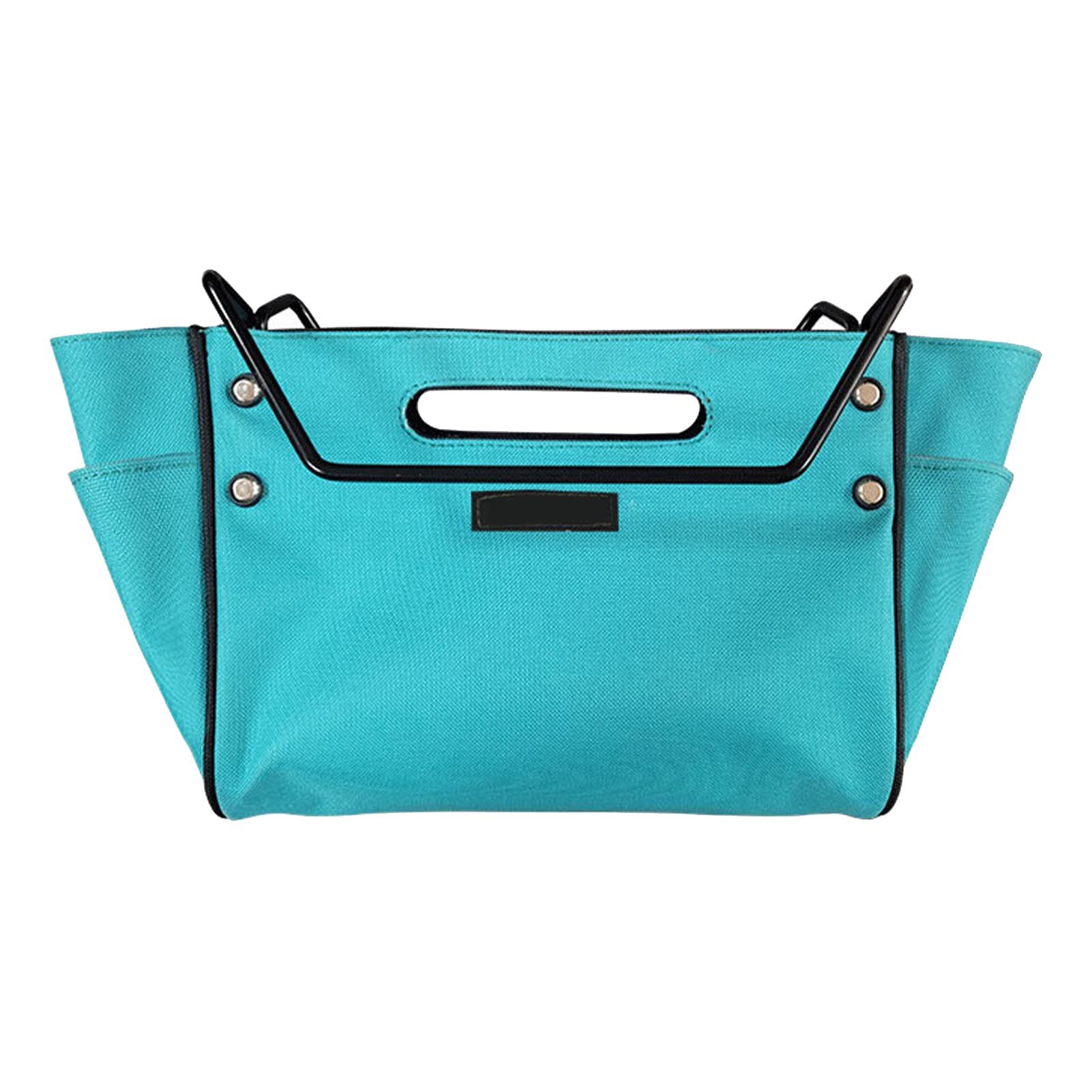 Водонепроницаемая сумка для инструментов для стремянки, вместительный складной чехол для инструментов с карманами, прочная и надежная сумка-органайзер из плотной ткани Оксфорд 600D.