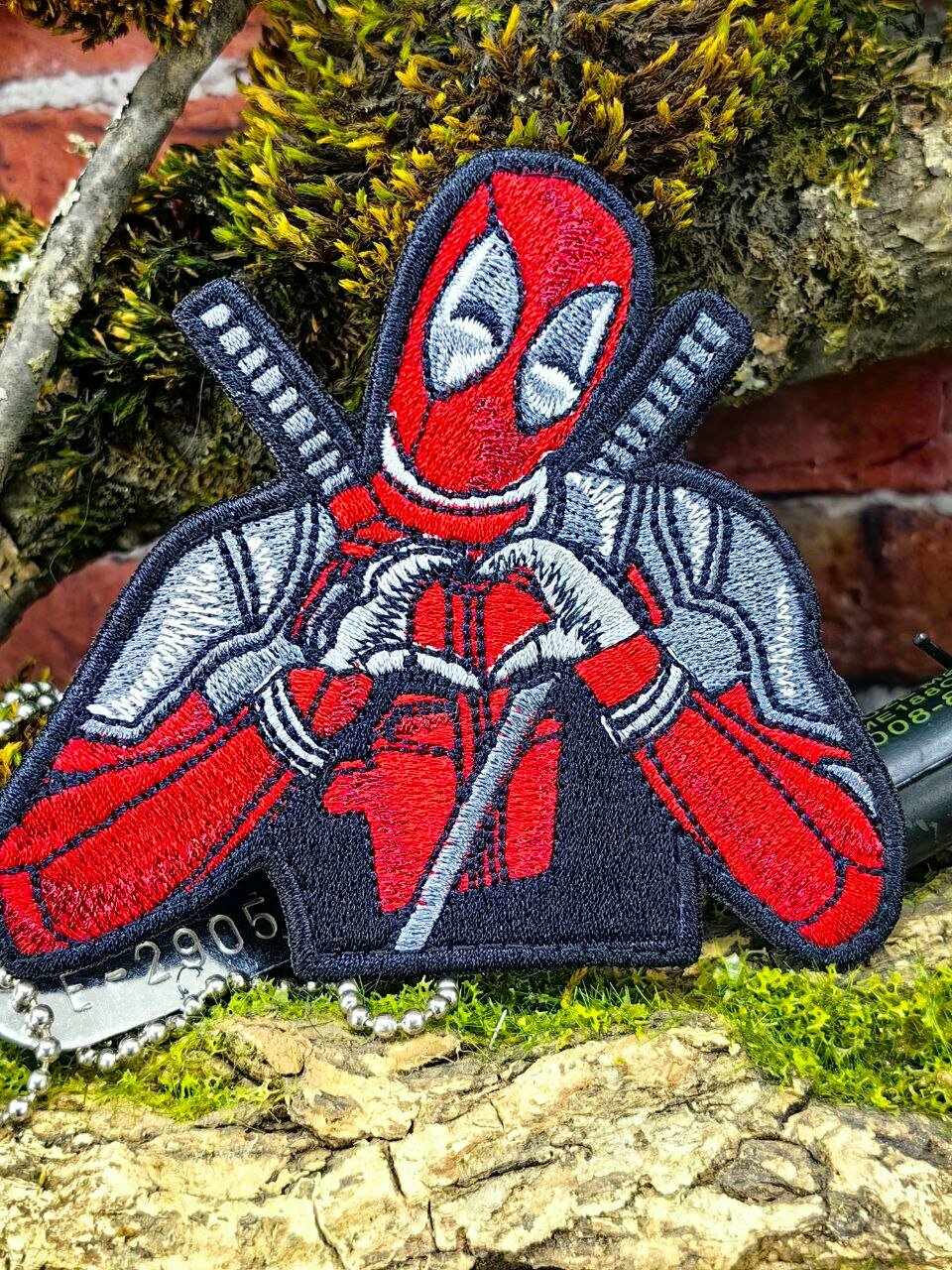 Нашивка-патч дэдпул / DEADPOOL 9х8