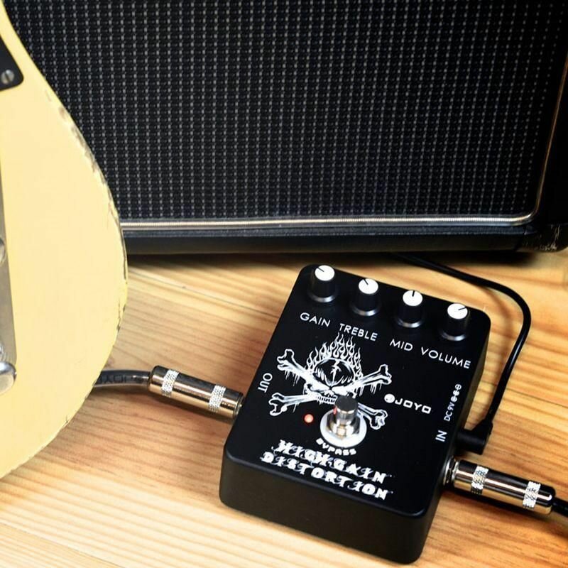 Педаль эффектов для электрогитары и бас-гитары JOYO JF-04 High Gain Distortion