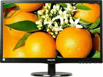 Монитор Philips 223V5LHSB2 ЖК-монитор с диагональю 21.5", тип матрицы экрана TFT TN, разрешение 1920x1080 (16:9)