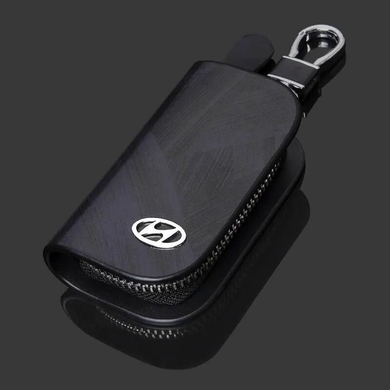 Чехол автоключница для ключей Хендей Hyundai Чёрный