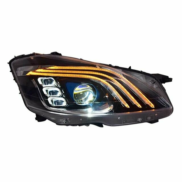 Фара автомобильная, 2 шт, арт. 2006 2007-2012 Mercedes Benz S-Class W221 s300 s350