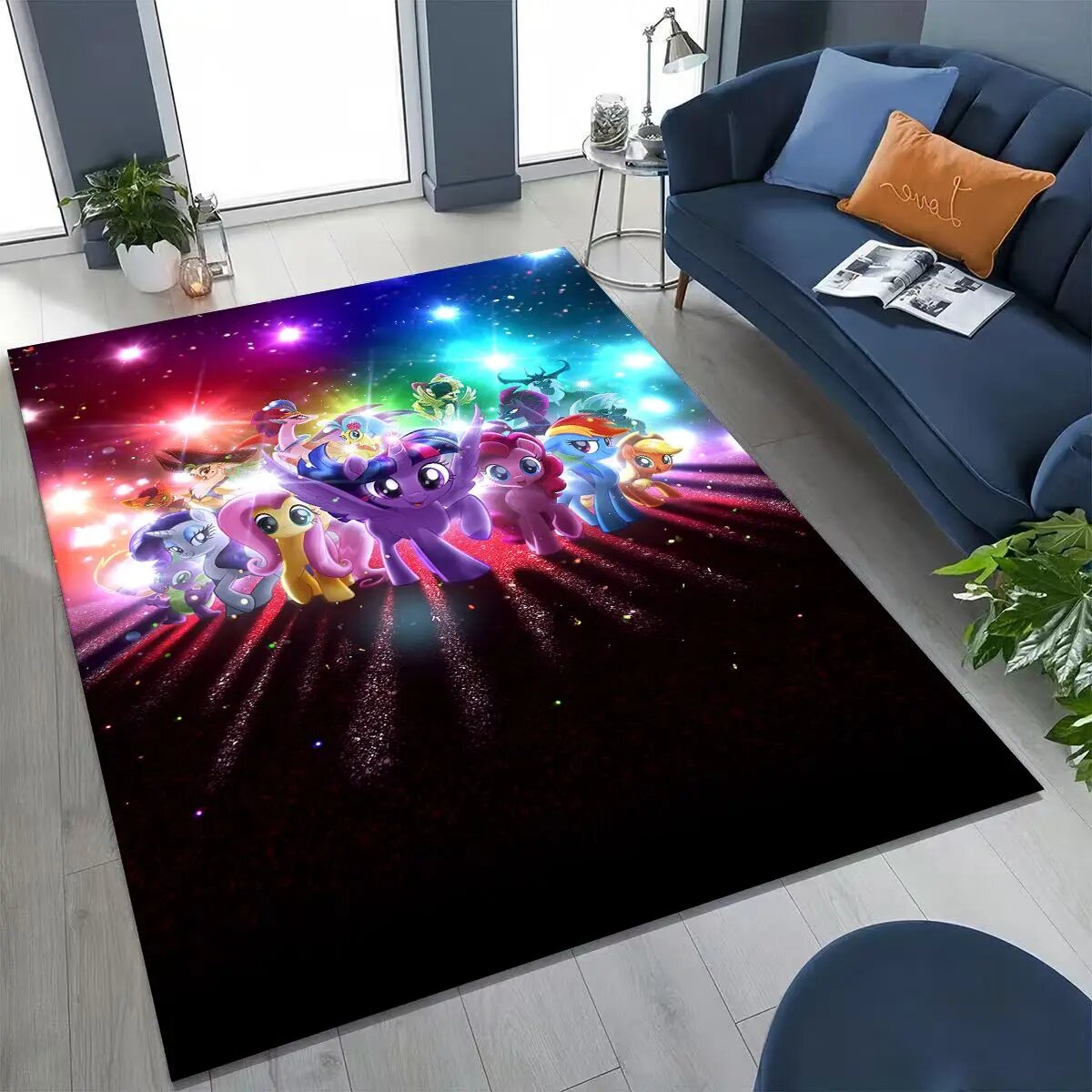 Коврик My Little Pony Unicorn MINISO 70x100cm( 27x39in ), 17