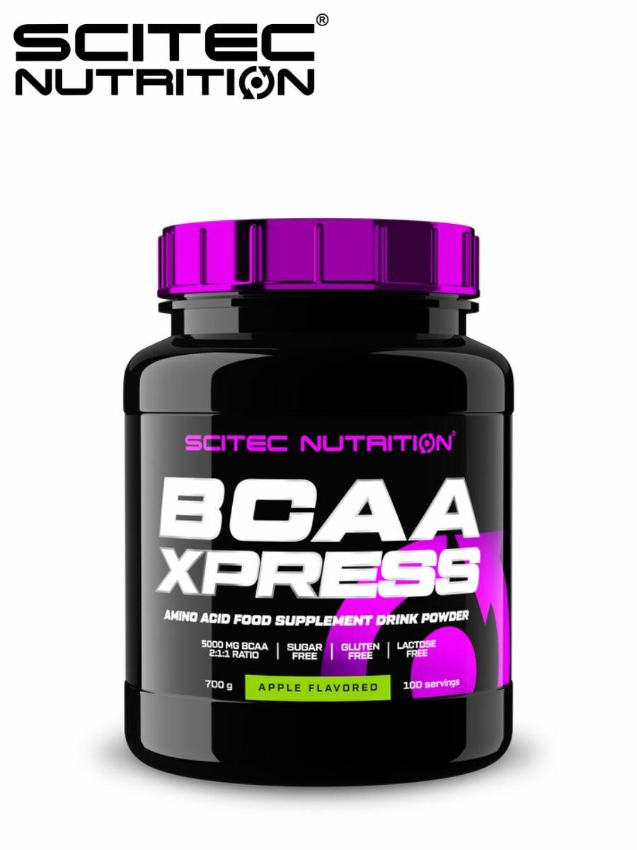 BCAA аминокислоты Scitec Nutrition BCAA Xpress 700 г яблоко