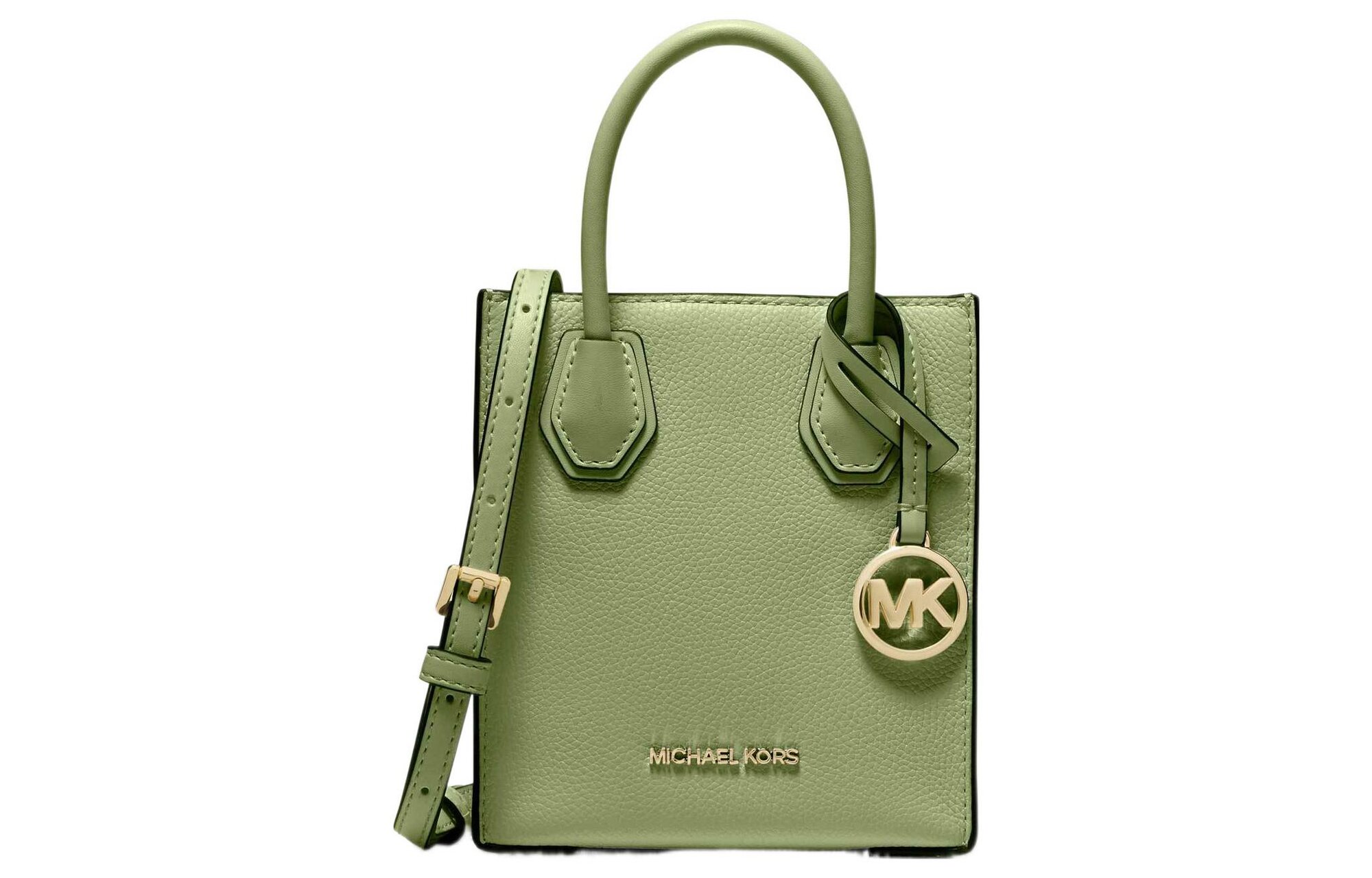 Сумка MICHAEL KORS Mercer Leather Trunk Bag Mini Matcha Green