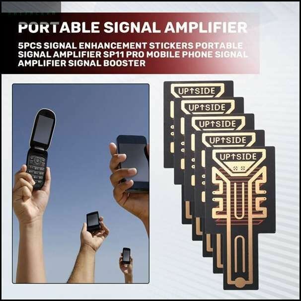 5 шт, портативные наклейки для улучшения сигнала сотового телефона, усилитель SP11 Pro, антенны смартфонов