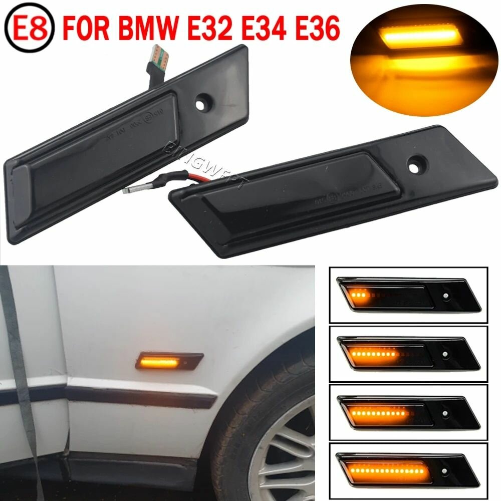 Фары автомобильные, Указатель поворота, 2 шт, арт. 5er BMW E34, Mod. Bj. 1/88-10/95