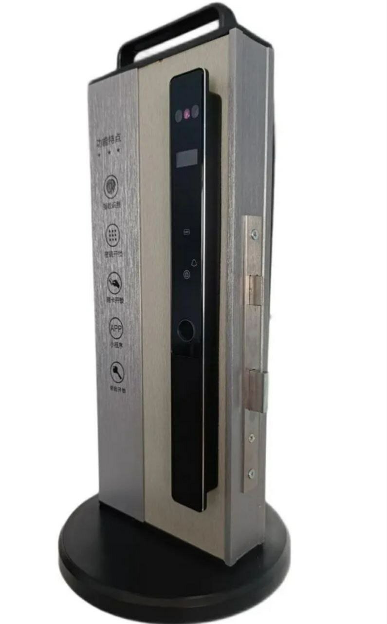 Электронный замок Smart Lock H31ST, TTLock, Face ID, Bluetooth, биометрия, код, карта, ключ, врезная часть в комплекте