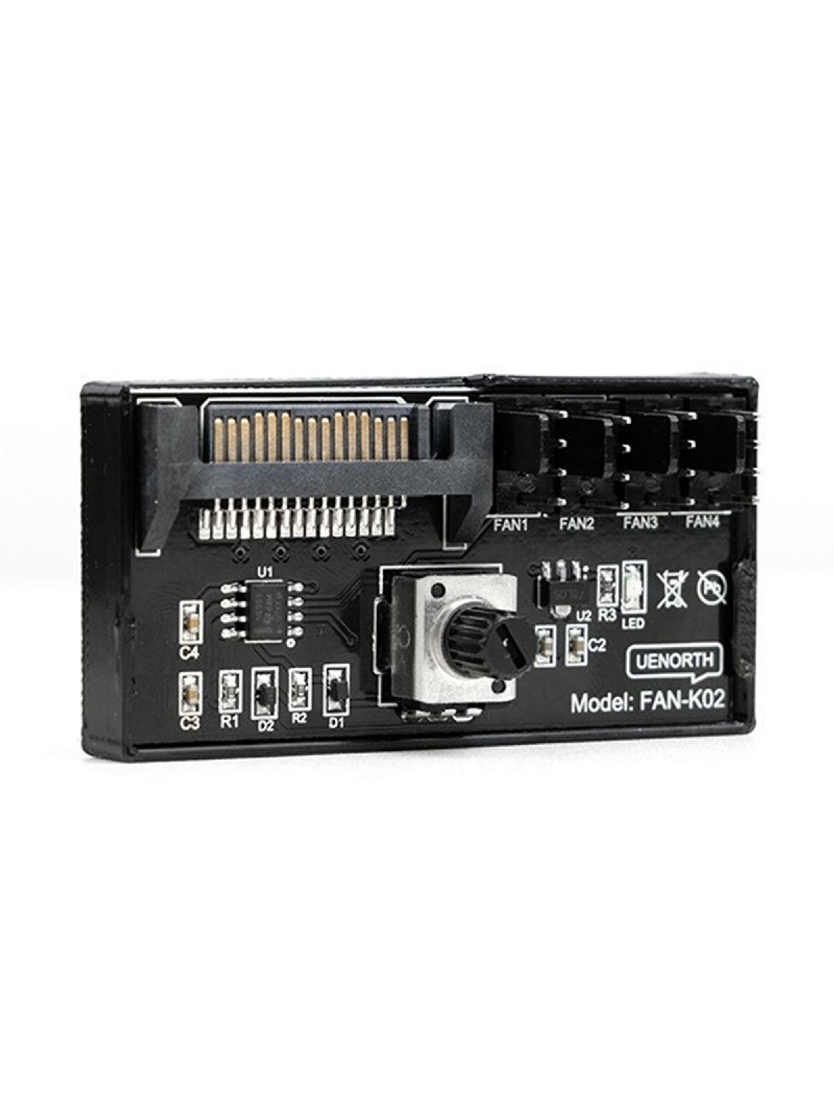 Регулятор скорости вентилятора, один на четверых, регулятор скорости вентилятора, ШИМ-регулятор скорости