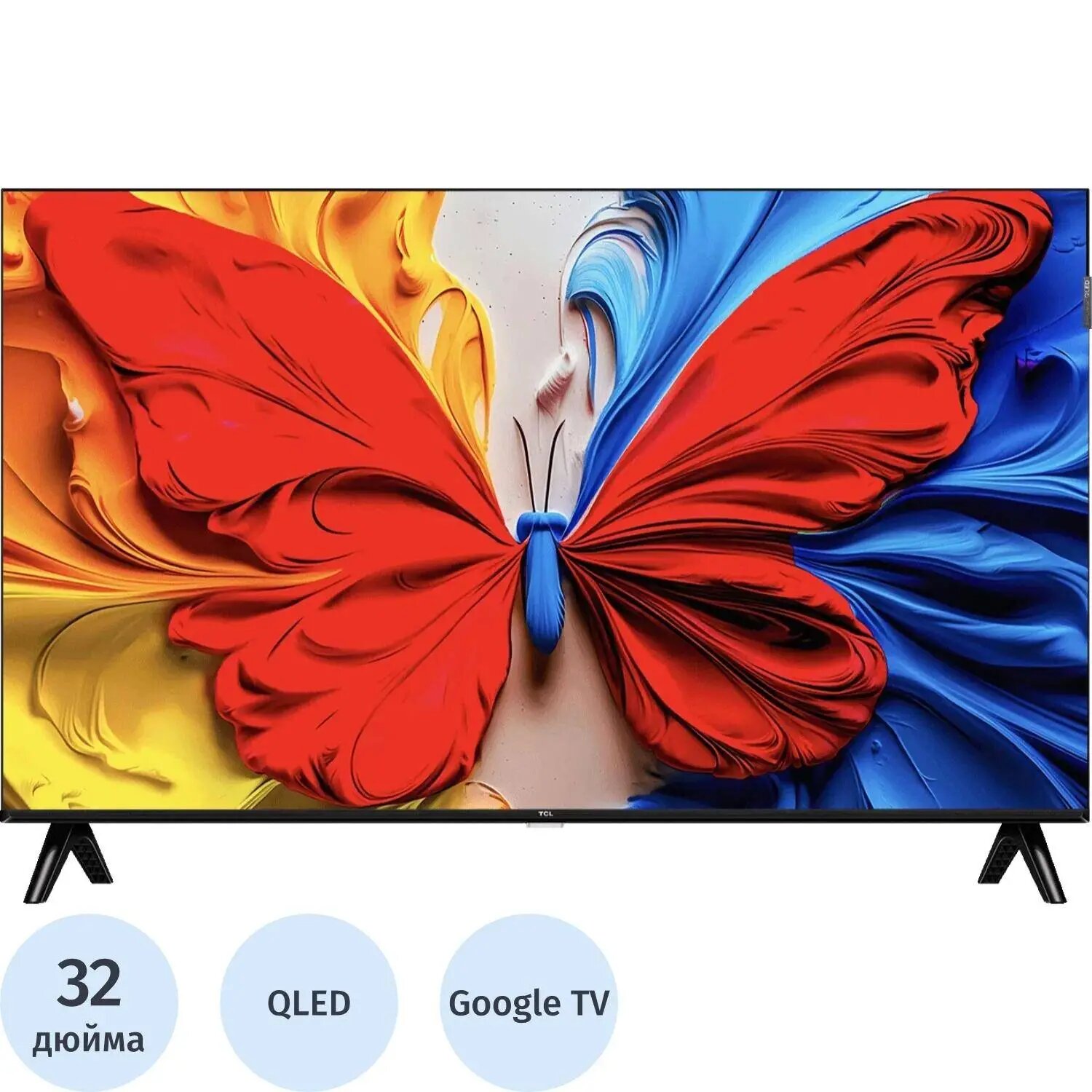 Телевизор TCL 32S5K, QLED, FHD