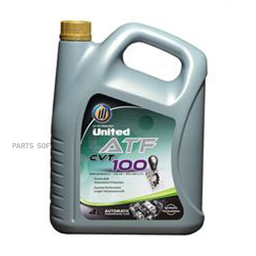 Жидкость для вариатора CVT-100 RED псинт. от официального дистрибьютора, UNITED-OIL, артикул 8886351340451