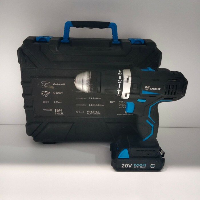 Шуруповерт Deko GCD20DU2