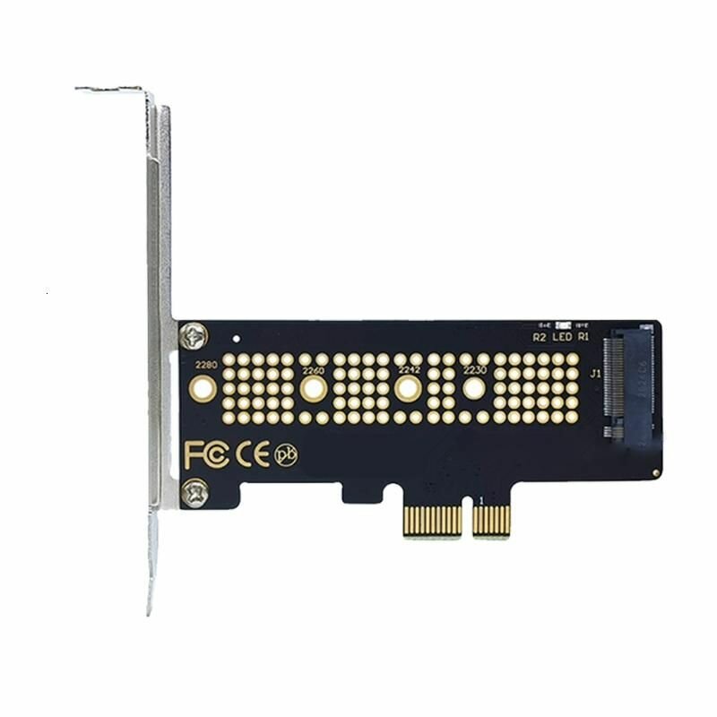 Адаптер PCIe M.2 для NVMe SSD, Интерфейс PCI Ex1