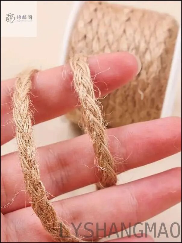 Сокровище найдено! 10 м/рулон джутовой ленты, мешковины, шпагата, сделай сам, ретро-поделки для домашнего декора