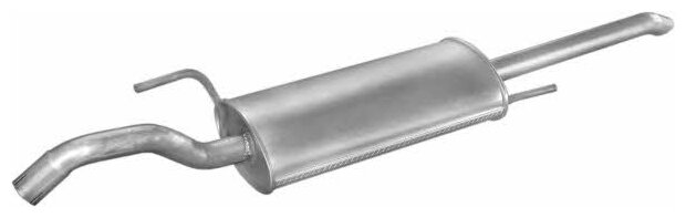 Глушитель задняя часть Polmostrow арт. 0210