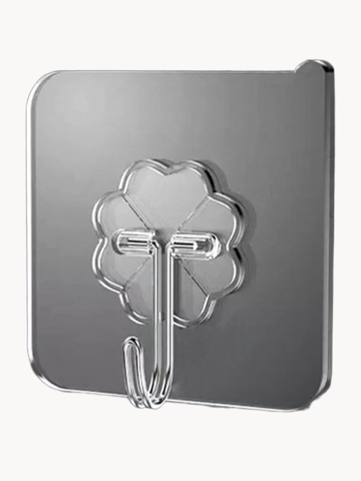 Крючок самоклеящийся без сверления, 10 шт, для ванной, кухни