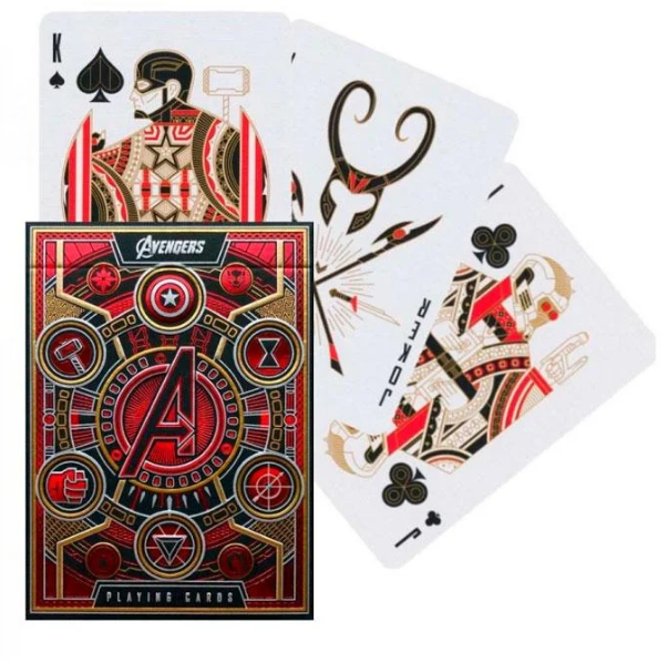 Карты Theory11 Карты "Theory11 Avengers Red Edition"