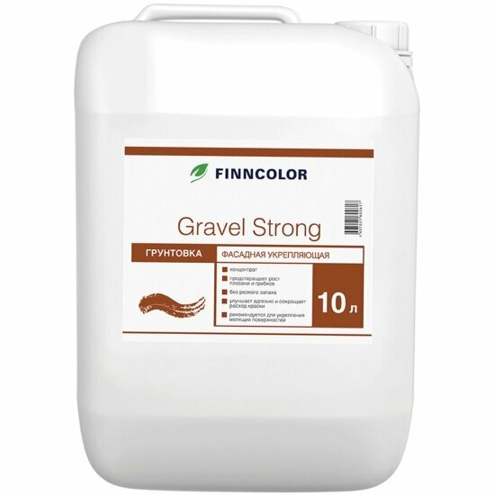 Грунтовка-концентрат фасадная укрепляющая Tikkurila Gravel strong 10 л