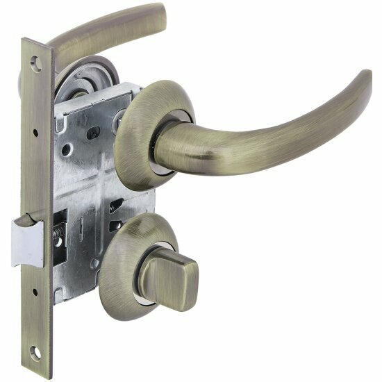 Комплект для двери Фабрика Замков FZ SET 07L 170 BK AB