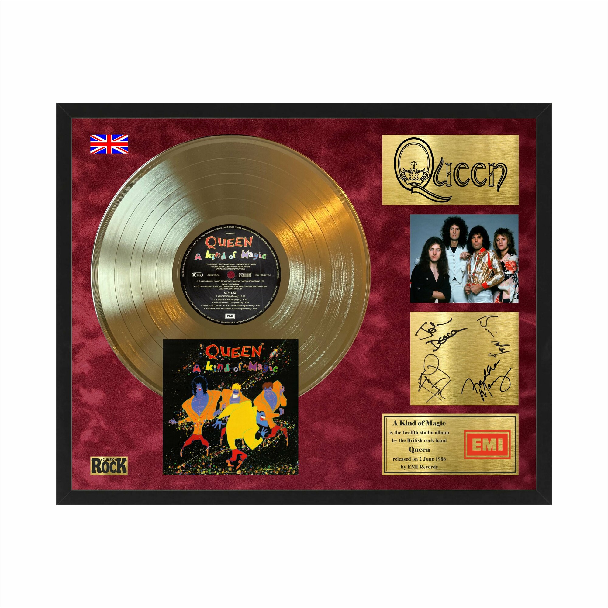 Queen a king of magic подарочный диск в рамке
