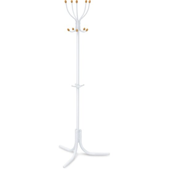 Вешалка Nika напольная ВК5Д/МБ матовый белый