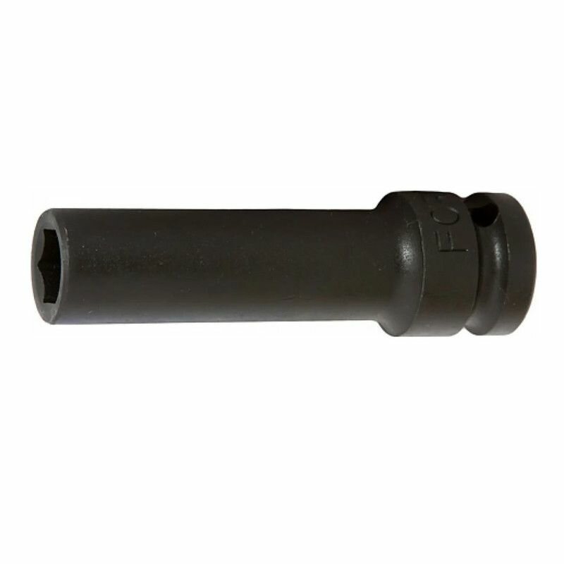 Головка ударная глубокая 1/2" шестигранная, 15 мм, L 85 мм, Force 4458515