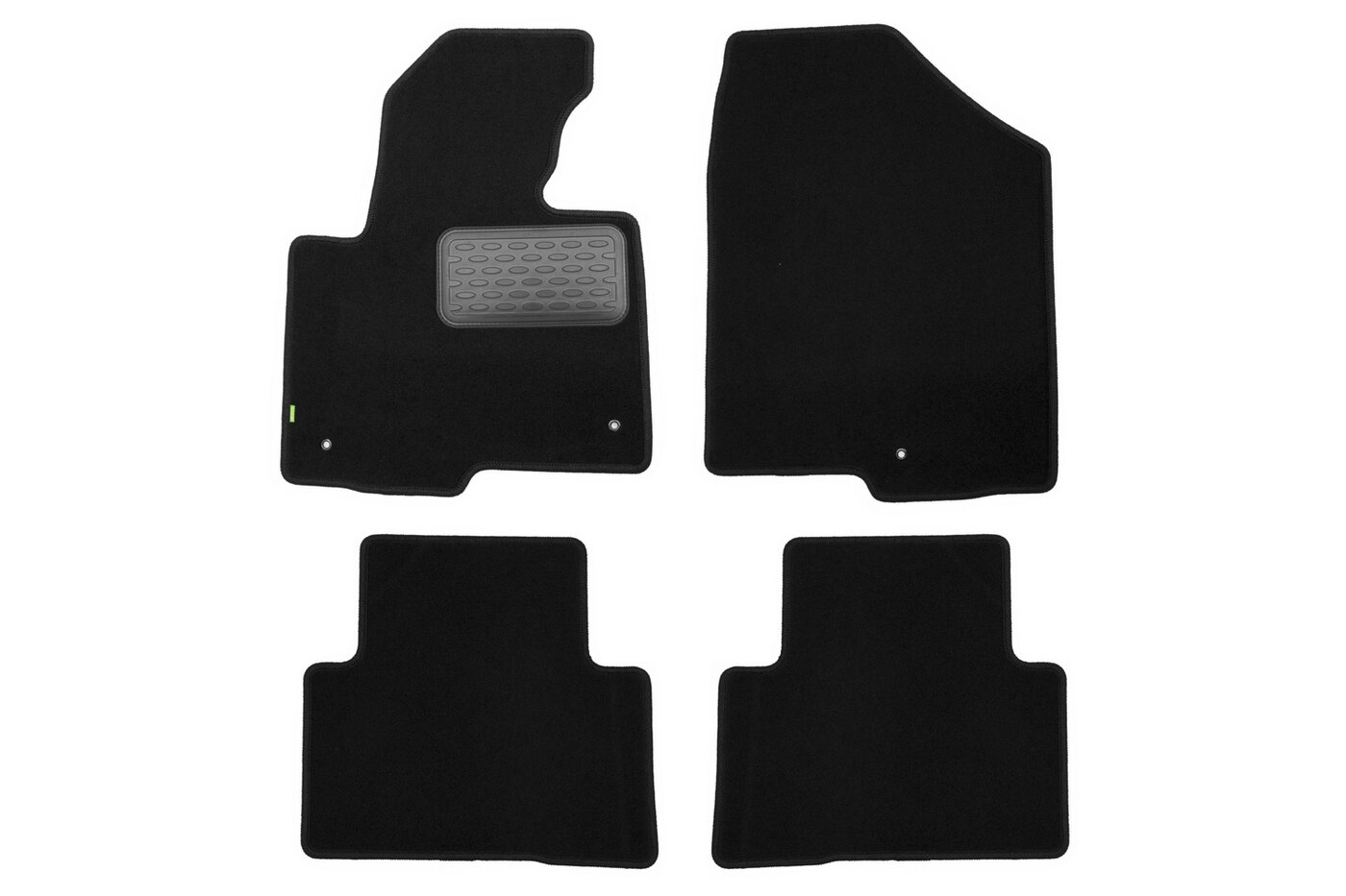 Коврики в салон Klever Standard HYUNDAI Santa Fe АКПП 2012-2017, 4 шт. (текстиль)