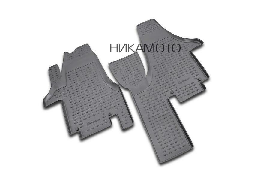 ELEMENT-AUTOFAMILY NLC.51.17.210 Коврики в салон VW Multivan 2004->, 2 шт. (полиуретан)