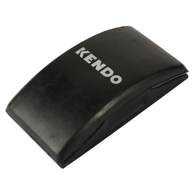 Брусок шлифовальный KENDO, вес: 300гр, материал: синтетическая резина