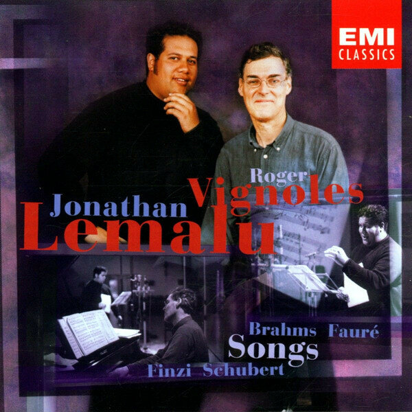 Компакт-диск Jonathan Lemalu, Roger Vignoles — Brahms, Faure, Finzi, Schubert: Songs (CD)
