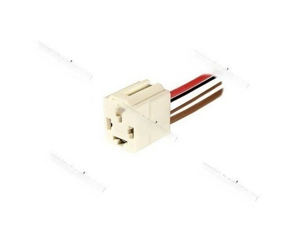 Колодка соединительная реле газель волга с 4-мя проводами автоэлектроника l=120мм 2х0,75 2х4,00мм кв